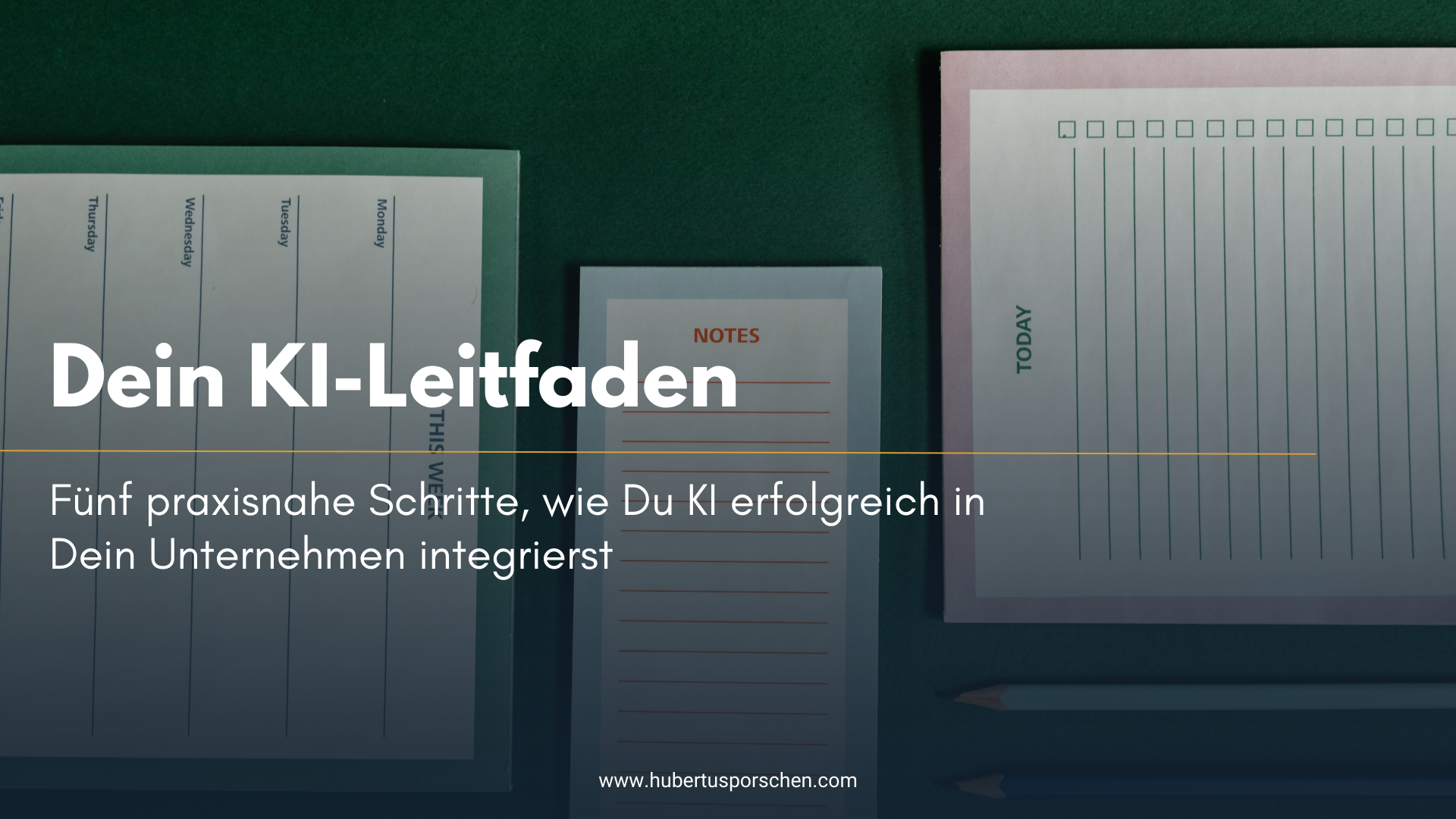 Dein KI-Leitfaden: 5 Schritte zur KI-Implementierung